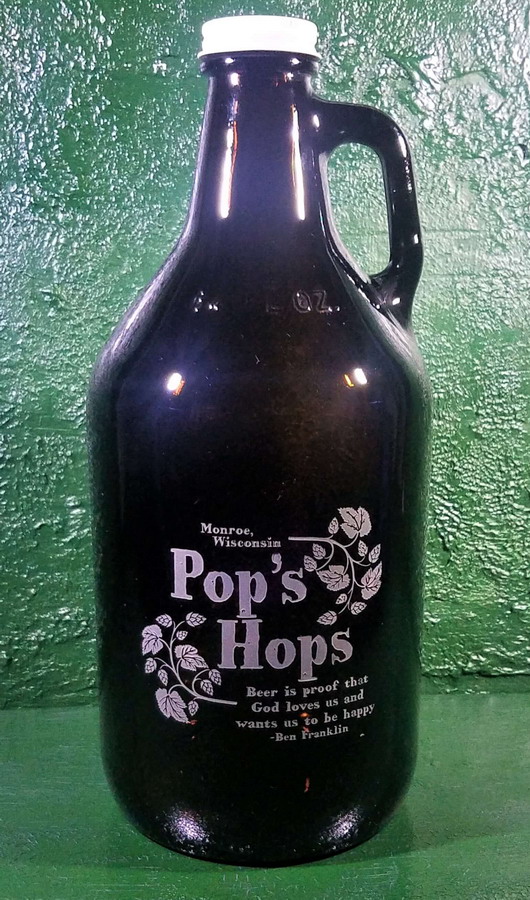 Customized 64 oz Growler | Fantasy Glassworks - Rockford, IL