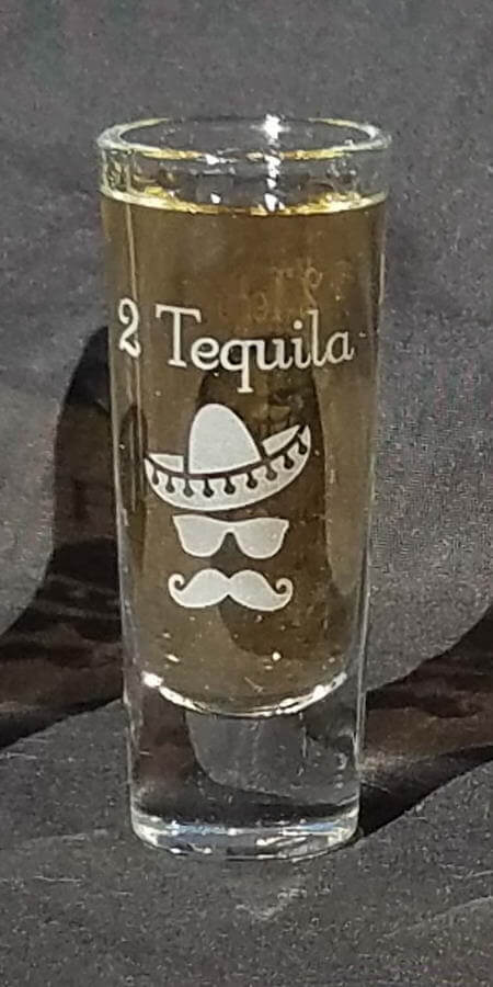 Personalized Tequila Shooter Set of 4 | Fantasy Glassworks - Rockford, IL