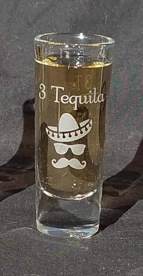 Personalized Tequila Shooter Set of 4 | Fantasy Glassworks - Rockford, IL